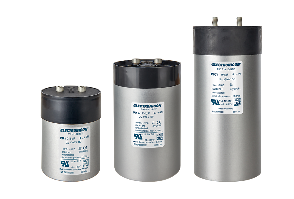 Low-inductance DC capacitors | HY-LINE